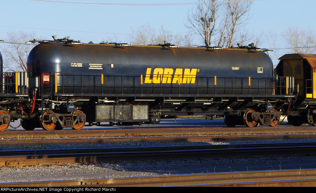 Water tank car.